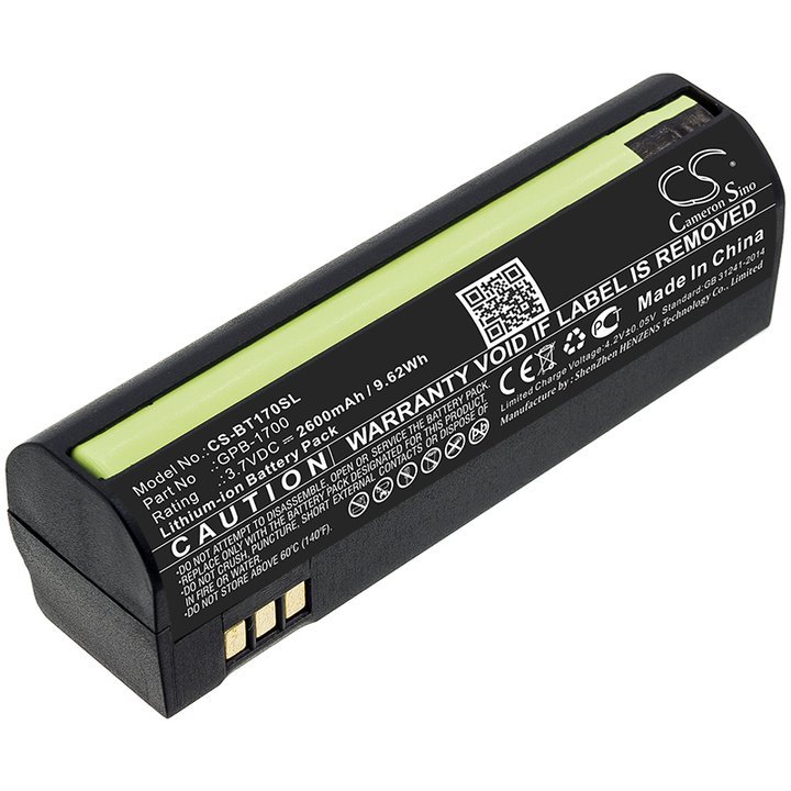 Globalstar GPB-1700, GSP-1700 3.7V Li-ion 2600mAh-9.62Wh battery ...