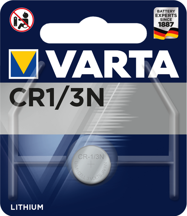 Varta CR1/3N liitium patarei 3V | PATAREID.EE