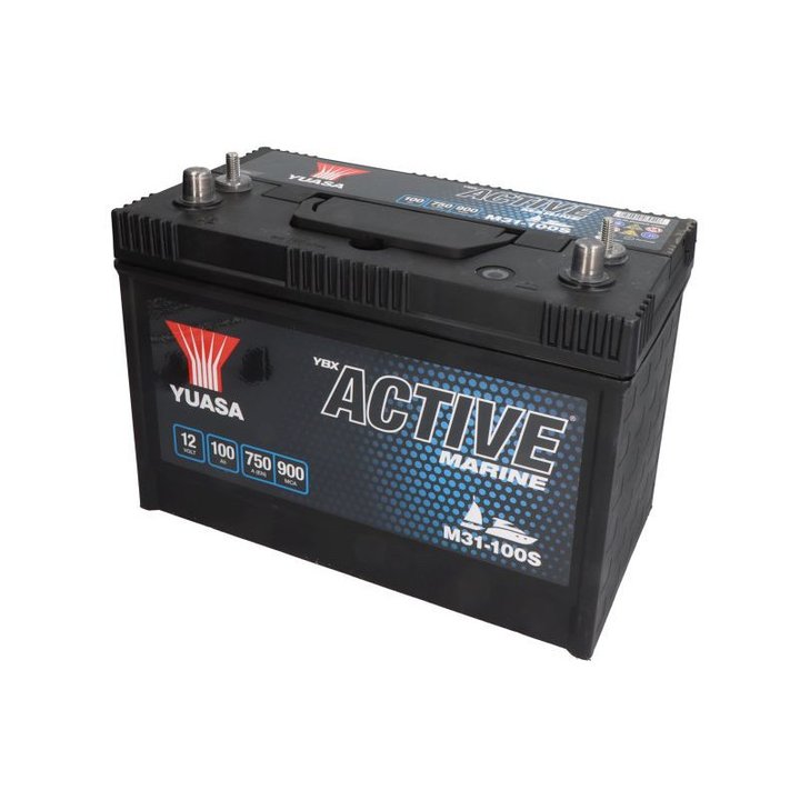 Yuasa M31-100 12V 100Ah 600CCA Marine Battery | PATAREID.EE